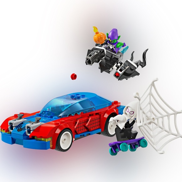 Lego | Toys | Spiderman Race Car Venom Green Goblin Lego Set 76279 And ...